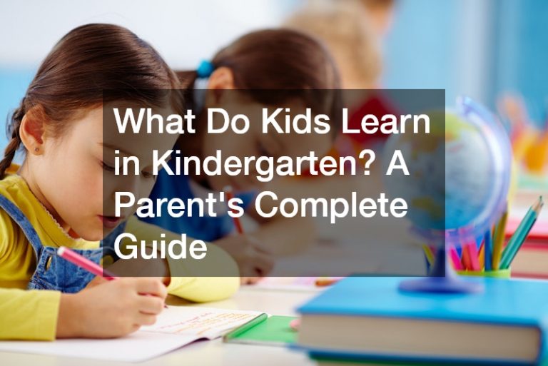 What Do Kids Learn in Kindergarten? A Parent's Guide - Madison County ...